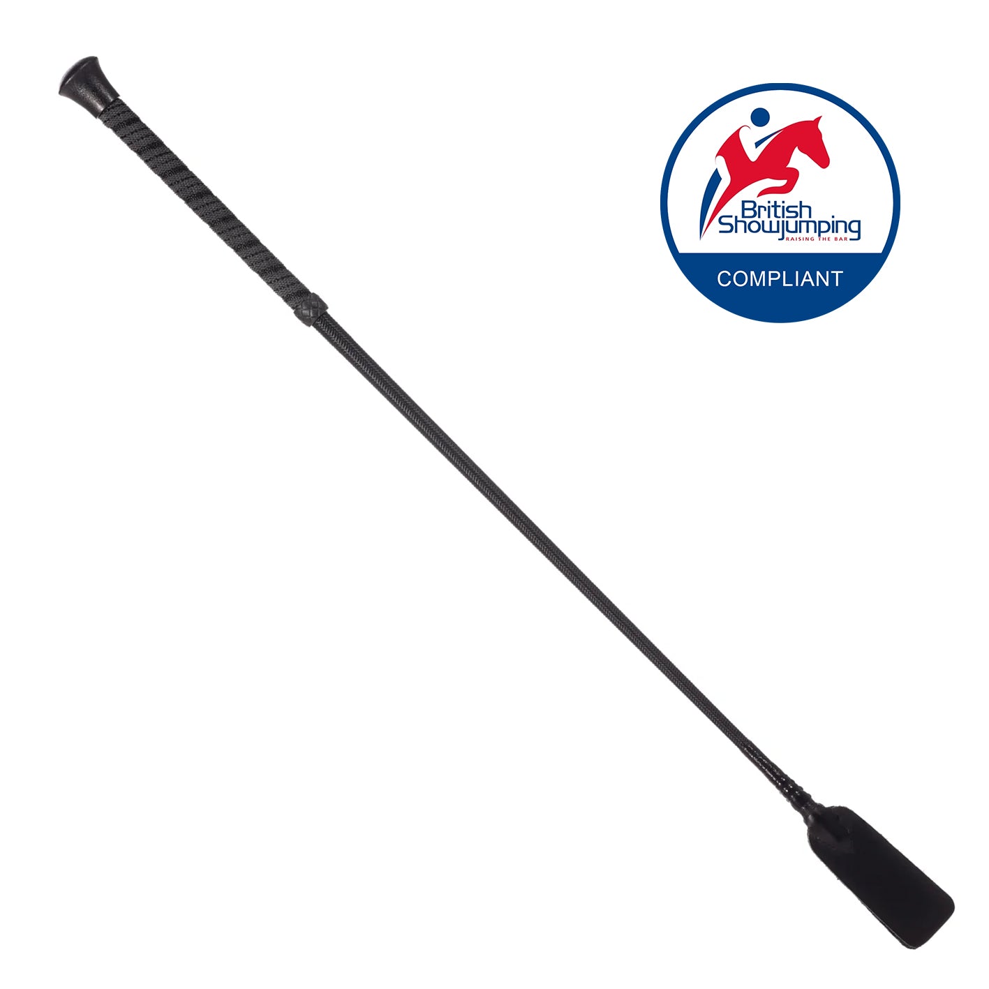 Rubber Spiral Handle Jump Bat | Horse Whips | Country Direct