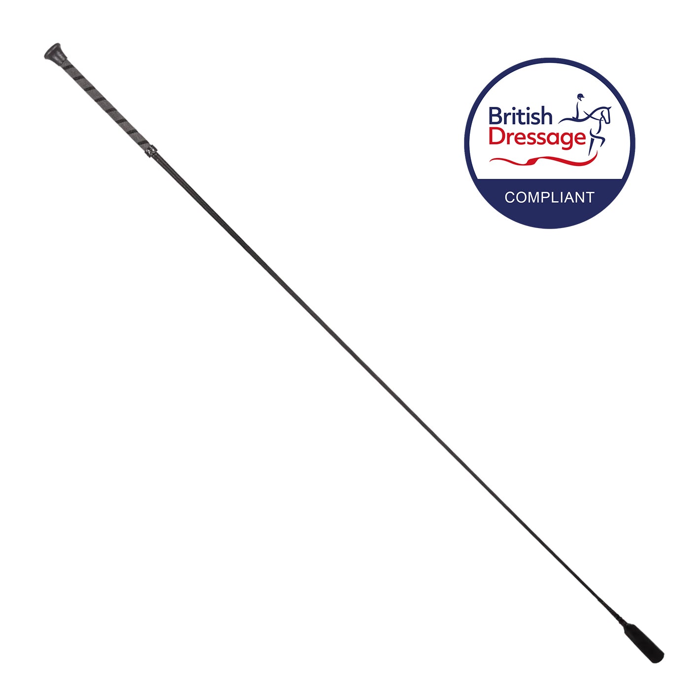 Rubber Thread Flap End Dressage Whip | Horse Whips | Country Direct